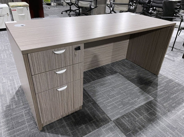 Boss Driftwood Executive Desk – New Life Office